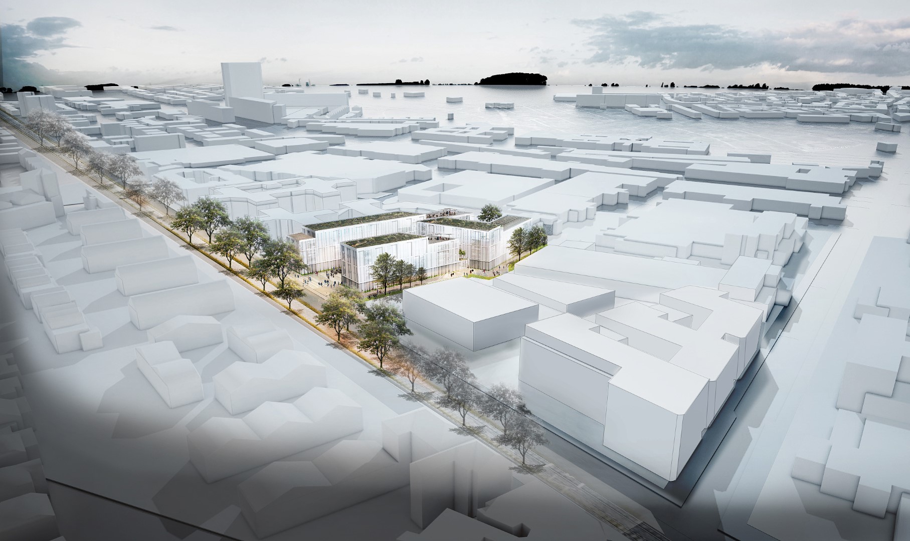 ARCHITEKTURBÜRO ANNA WOLLENBERG | Hansaallee Neubau